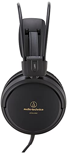 Audio-Technica ATH-A550Z Art Monitor Closed-Back Dynamic Headphones, Black