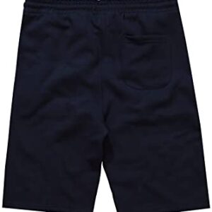 JP 1880 Menswear Big & Tall Plus Size L-8XL JP Logo Comfy Sweat Shorts Navy Blue X-Large 702636 70