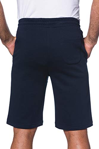 JP 1880 Menswear Big & Tall Plus Size L-8XL JP Logo Comfy Sweat Shorts Navy Blue XXXX-Large 702636 70