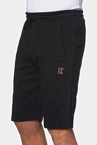 JP 1880 Menswear Big & Tall Plus Size L-8XL JP Logo Comfy Sweat Shorts Black X-Large 702636 10