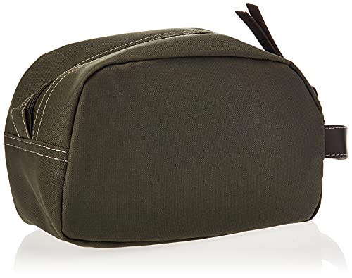 Timberland Men's Toiletry Bag Canvas Travel Kit Organizer, Olive, One Size