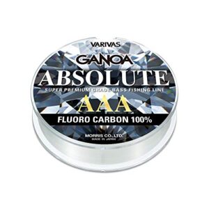 varivas ganoa absolute aaa fluorocarbon (5 lb, 150m)