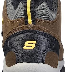 Skechers Men Relaxed Fit¿: Relment - Pelmo Chukka Boot, Khaki Suede, 10 US