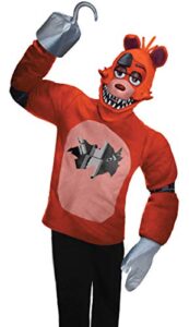 rubie's mens five nights at freddy's foxy adult sized costume, multi, standard us