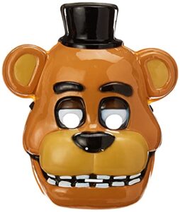 rubie's adult five nights at freddy's freddy half mask white