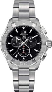 tag heuer men's cay1110.ba0927 aquaracer analog display swiss quartz silver watch