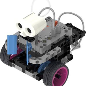 Thames & Kosmos Robotics Workshop Model Building & Science Experiment Kit | Build & Program 10 Robots with Ultrasonic Sensors | Program & Control with App for iOS & Android