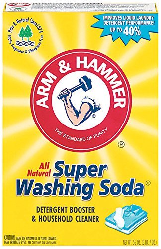 Mule Team Liquid Borax and Arm & Hammer Super Washing Soda, Variety Pack, Unscented 