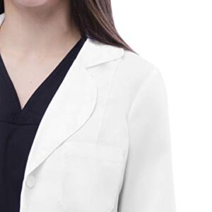 Adar Universal Lab Coats for Women - Belted 33" Lab Coat - 2817 - White - 3X