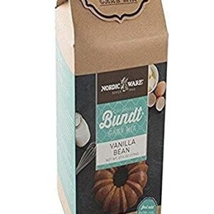 Nordic Ware Vanilla Bean Bundt Cake Mix Blue, 18 oz.