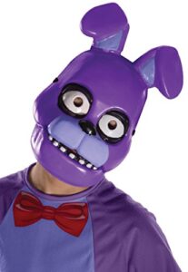 rubie's five nights at freddy's bonnie child's half mask, multi-colored