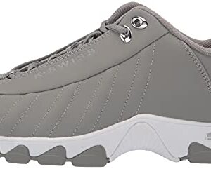 K-Swiss Men's ST329 CMF Sneaker, Neutral Gray/Silver, 10 M