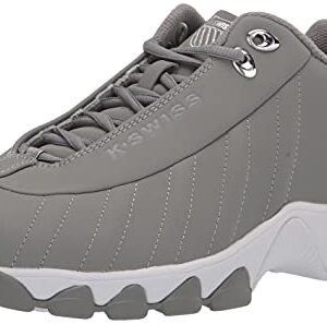 K-Swiss Men's ST329 CMF Sneaker, Neutral Gray/Silver, 10 M