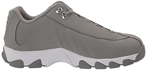 K-Swiss Men's ST329 CMF Sneaker, Neutral Gray/Silver, 10 M