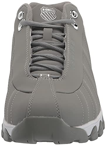 K-Swiss Men's ST329 CMF Sneaker, Neutral Gray/Silver, 10 M