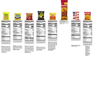 Frito Lay Ultimate Snack Care Package, Variety Assortment of Chips, Cookies, Crackers & More, 40 Count