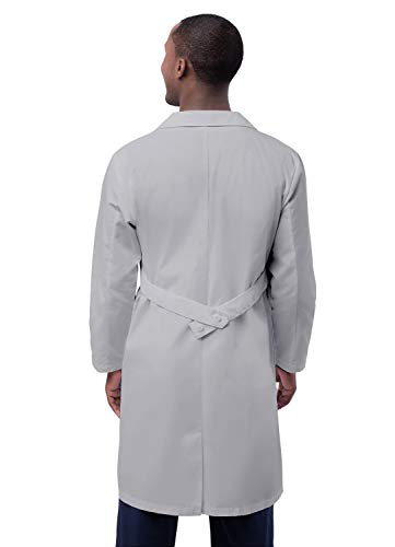 Adar Universal Unisex Lab Coats - Classic 39" Lab Coat - 803 - Silver Gray - 38