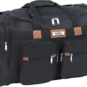 18"/22"/25"/28" Polyester Duffle Bag (18-inch, Black)