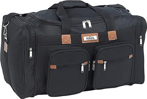 18"/22"/25"/28" Polyester Duffle Bag (18-inch, Black)