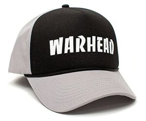 warhead dimebag darrell unisex adult one-size gray/black snapback hat cap