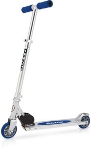 razor a kick scooter for kids - lightweight, foldable, aluminum frame, and adjustable handlebars