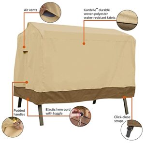 Classic Accessories Veranda Water-Resistant 88 Inch Canopy Swing Cover, Patio Furniture Covers