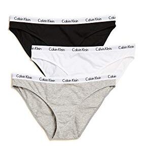 Calvin Klein Underwear Women's Carousel 3 Pack Panties, Multi, XS