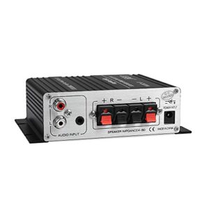 Lepy LP-2020A Class-D Hi-Fi Digital Amplifier with Power Supply Black