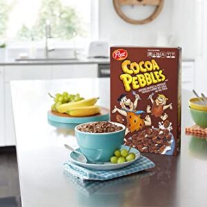 Post Cocoa Pebbles Cereal, 15 Oz