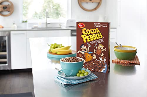 Post Cocoa Pebbles Cereal, 15 Oz