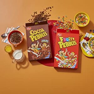 Post Cocoa Pebbles Cereal, 15 Oz