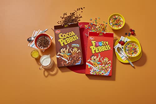 Post Cocoa Pebbles Cereal, 15 Oz