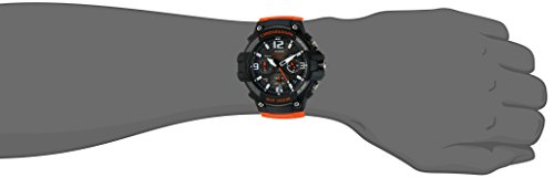 Casio Men's 'Heavy Duty Chronograph' Quartz Stainless Steel and Resin Casual Watch, Color:Orange (Model: MCW100H-4AV)