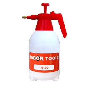 tabor tools 0.5 gal pump pressure sprayer, one-hand garden sprayer & mister. n-20. (0.5 gallon)