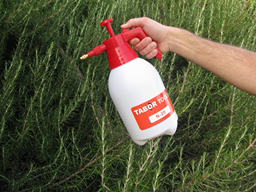 TABOR TOOLS 0.5 Gal Pump Pressure Sprayer, One-Hand Garden Sprayer & Mister. N-20. (0.5 Gallon)