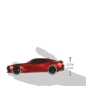 Jada Toys Bigtime Muscle 7.5" 2016 Chevy Camaro SS Remote Control Car RC 2.4GHz Red, Toys for Kids and Adults, Candy Red (97779)