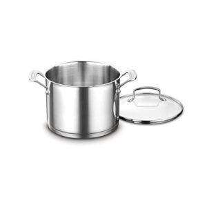 cuisinart 6-quart. stockpot w/cover, stainless steel