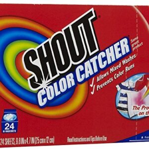 Shout Washer Sheets - 24 ct - 2 pk