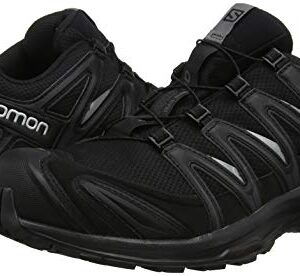 Salomon Men's XA PRO 3D Gore-TEX Trail Running Shoes, Black/Black/Magnet, 10.5