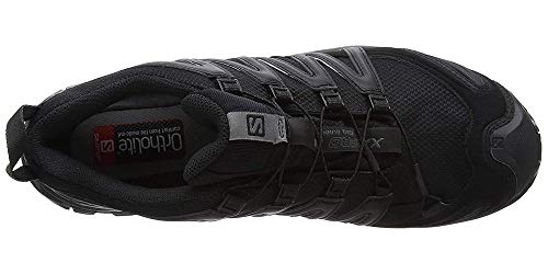 Salomon Men's XA PRO 3D Gore-TEX Trail Running Shoes, Black/Black/Magnet, 10.5