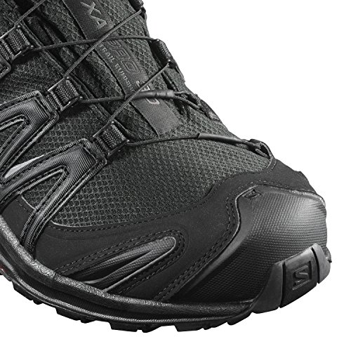 Salomon Men's XA PRO 3D Gore-TEX Trail Running Shoes, Black/Black/Magnet, 10.5