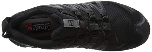 Salomon Men's XA PRO 3D Gore-TEX Trail Running Shoes, Black/Black/Magnet, 10.5