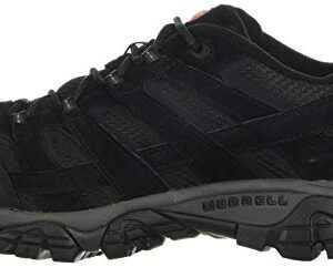 Merrell Men's Moab 2 Vent Hiking Shoe, Black Night, 10.5 M US