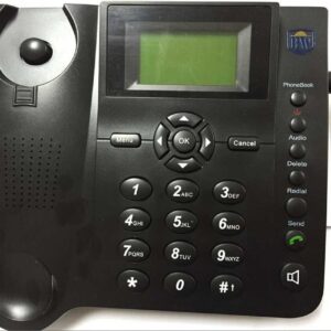 BW 2.4'' Wireless Quadband GSM Classic Desk Telephone Telephone handset for Business or Family (Especially for Older Folk) - Black