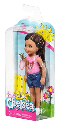 Barbie Butterfly-Themed Chelsea Doll with Cardboard Butterfly Net