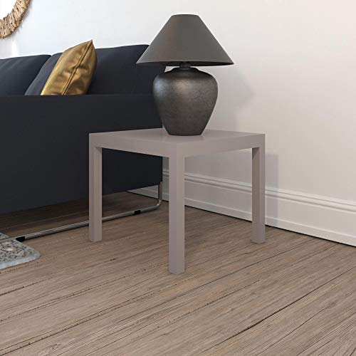 Ameriwood Home Parsons Modern End Table, Gray