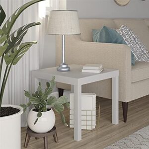 Ameriwood Home Parsons Modern End Table, Gray