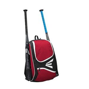 easton e50bp bat & equipment backpack bag, red