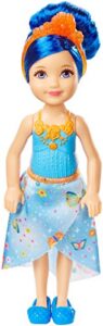 barbie dreamtopia rainbow cove sprite doll - blue