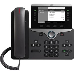 cisco 8811 ip phone - corded - wall mountable, desktop - charcoal